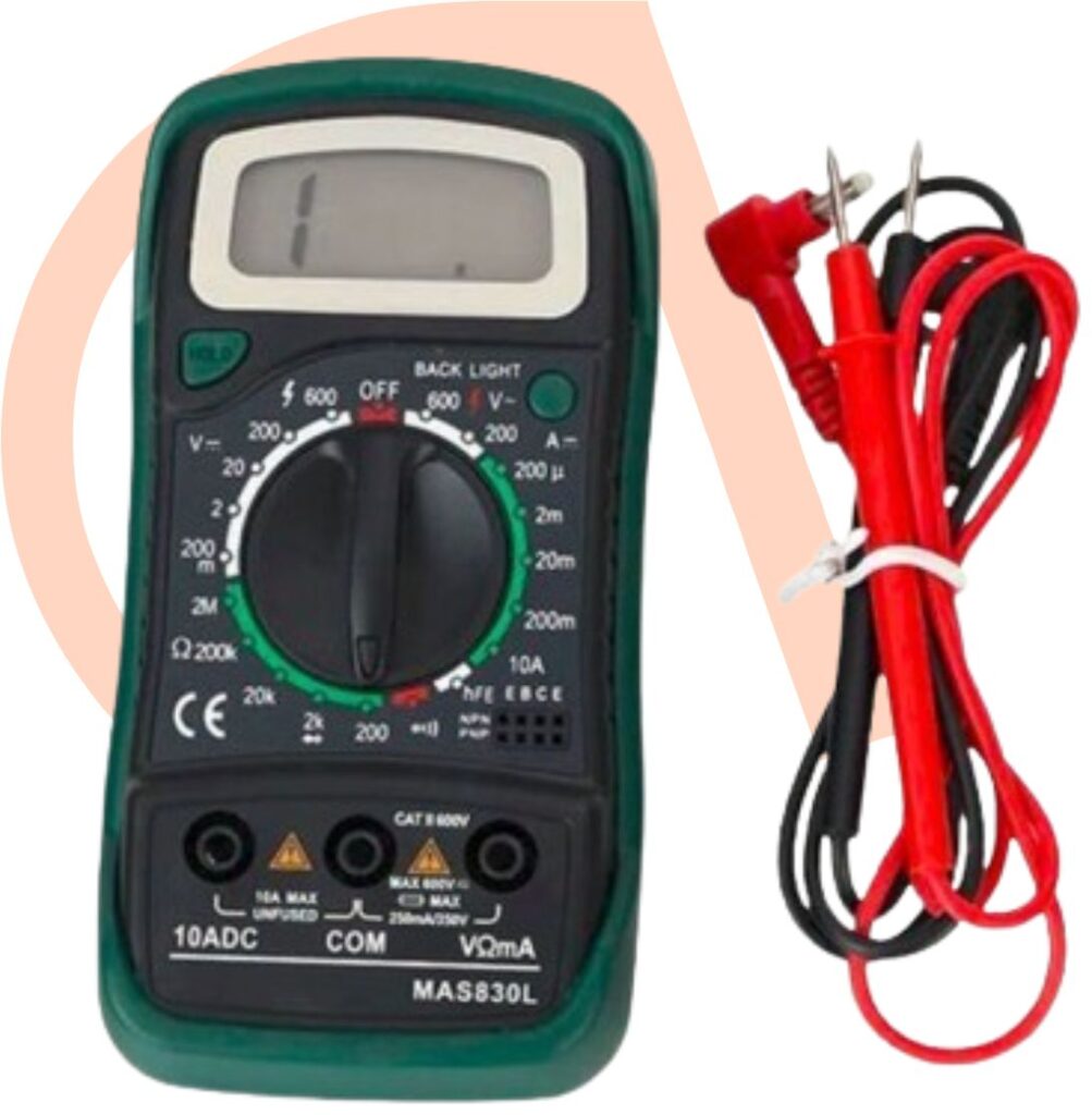 Mastech MAS830L Digital Multimeter - GSA Electronic India